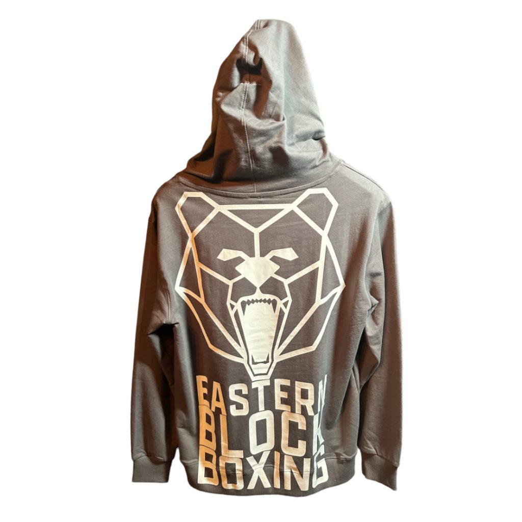 Sweatshirt / Boxing Hoodie (Bear Graphic) - Eastern Block Boxing